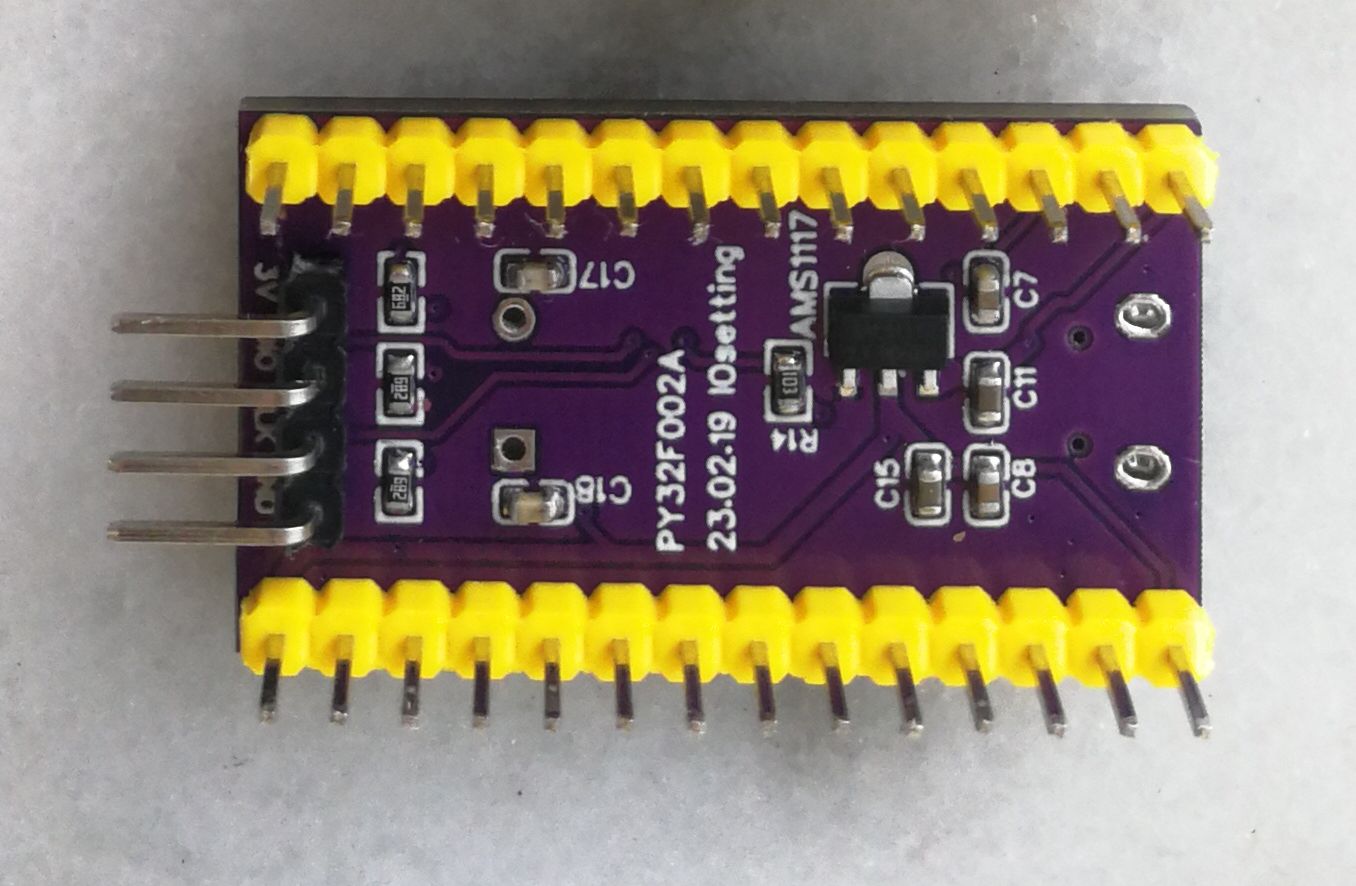 PY32F002A TSSOP20 核心板,———EEWorld参考设计中心