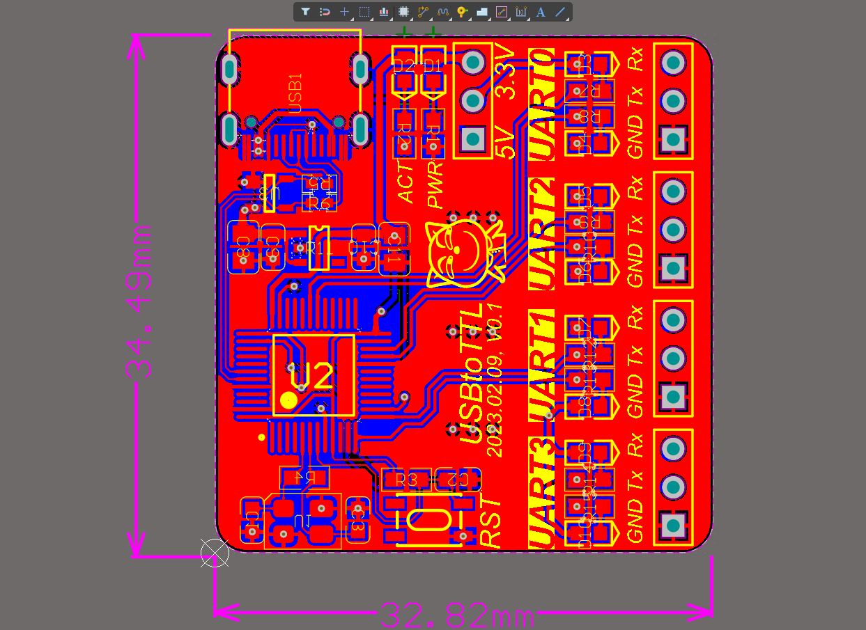 USB转串口+RS485模块,———EEWorld参考设计中心
