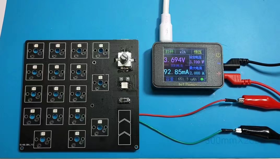 ESP32C3 单模蓝牙小键盘 ZY-17W,———EEWorld参考设计中心
