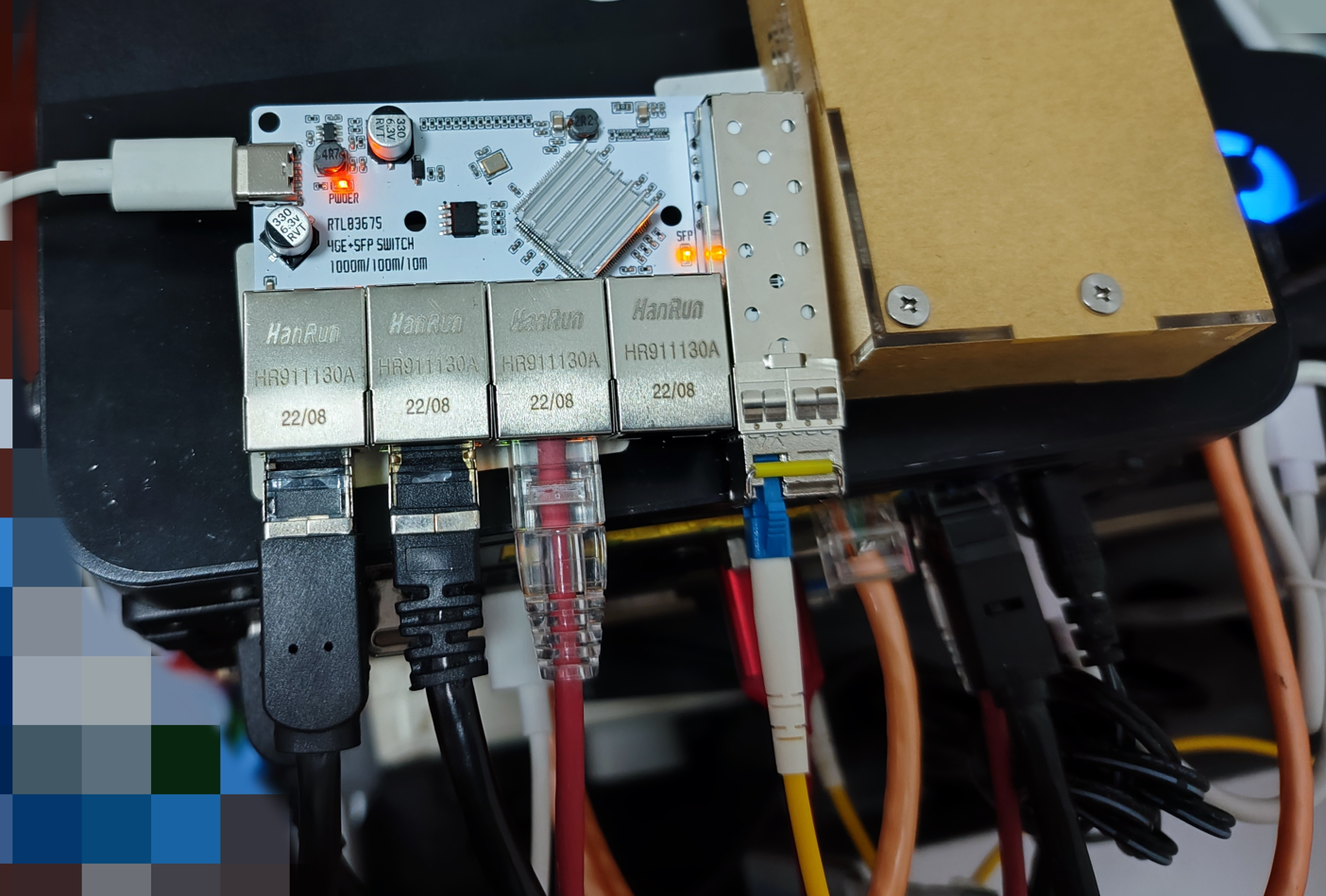 RTL8367S-4GE+SFP千兆光电交换机,———EEWorld参考设计中心