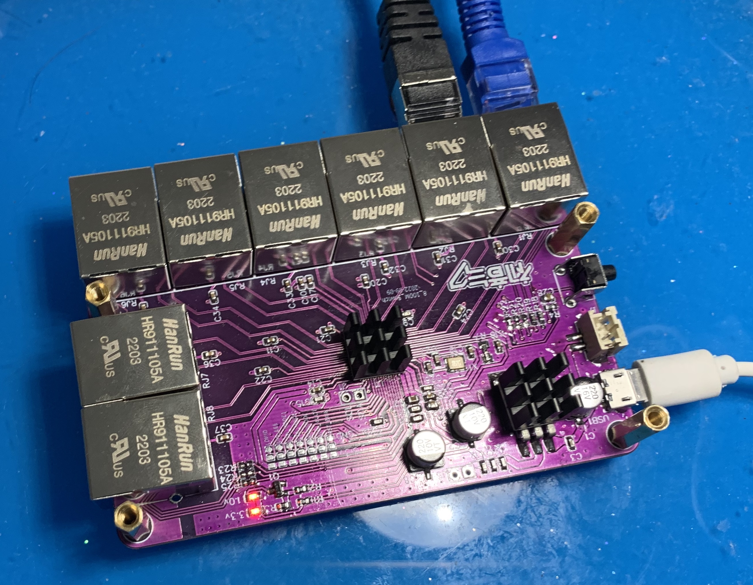 8口百兆交换机RTL8309N,———EEWorld参考设计中心