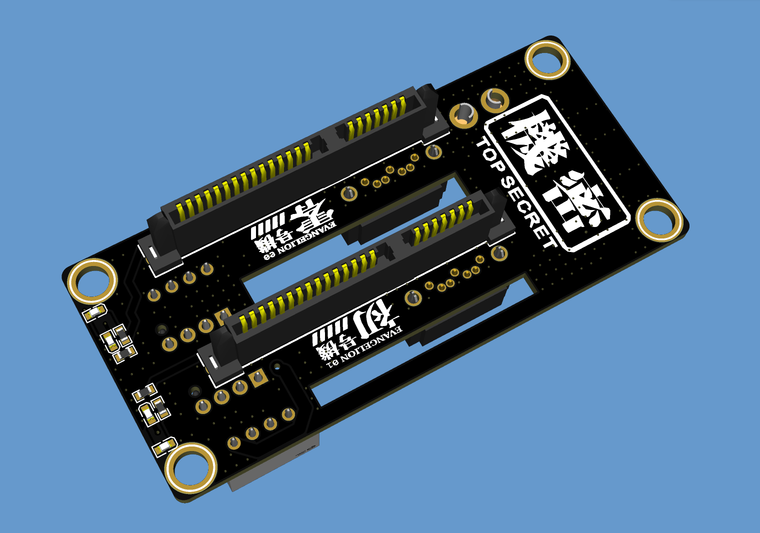 【小龙爱自由 DIY-开源】XNAS-2.5x2硬盘背板,———EEWorld参考设计中心