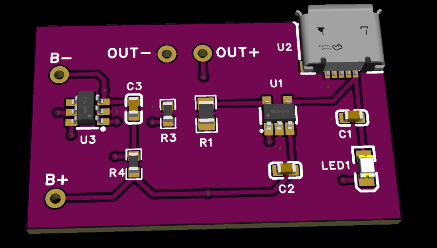 充放电保护板（4054+DW06D）,———EEWorld参考设计中心