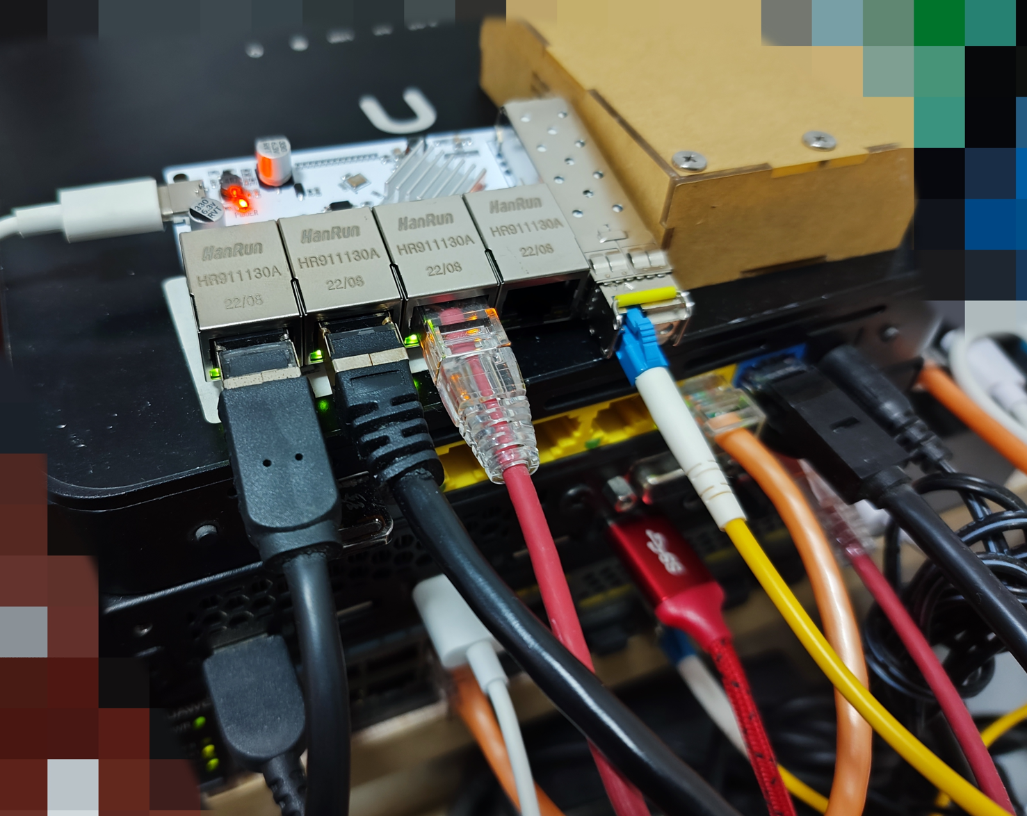 RTL8367S-4GE+SFP千兆光电交换机,———EEWorld参考设计中心