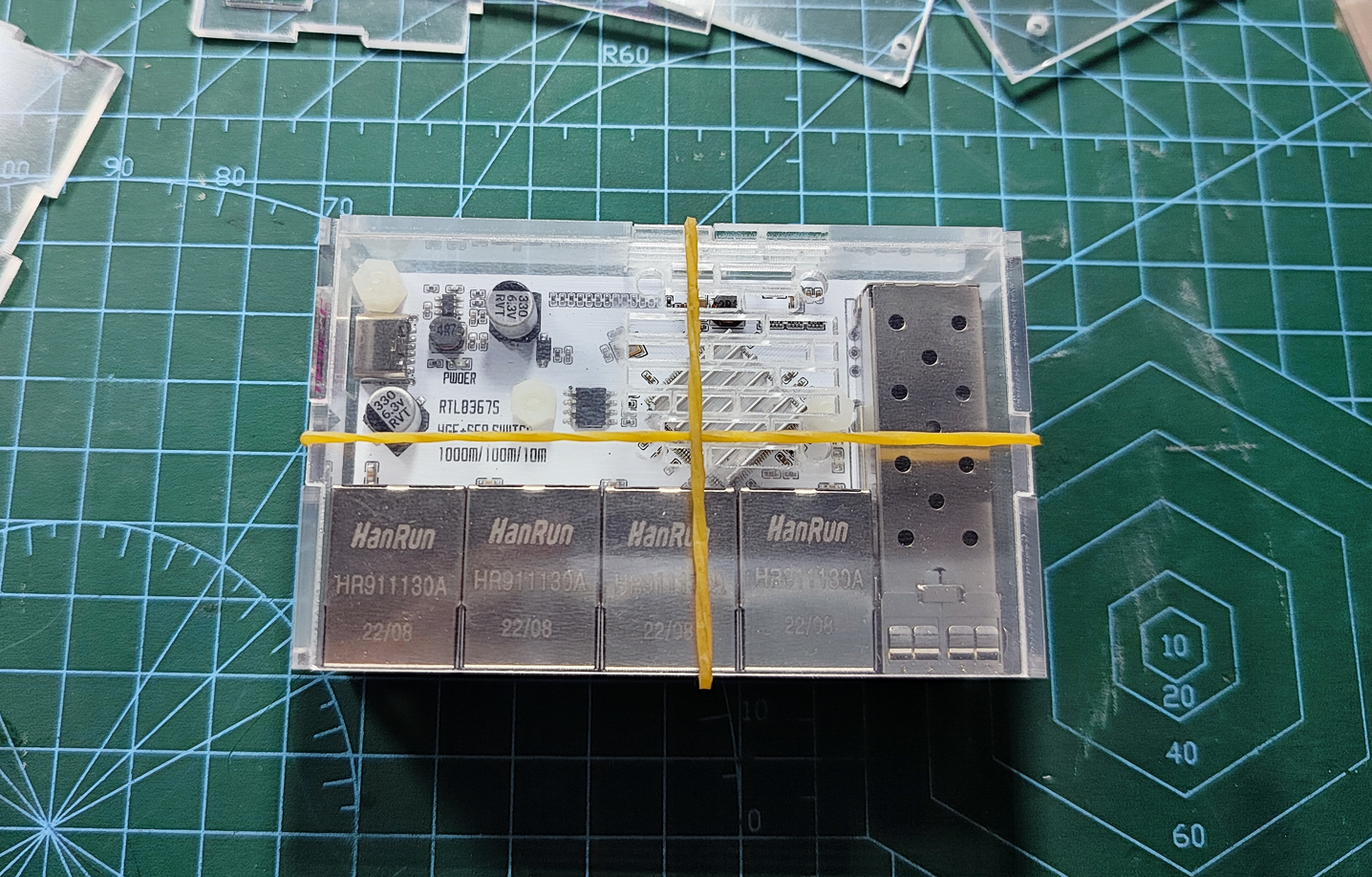 RTL8367S-4GE+SFP千兆光电交换机,———EEWorld参考设计中心
