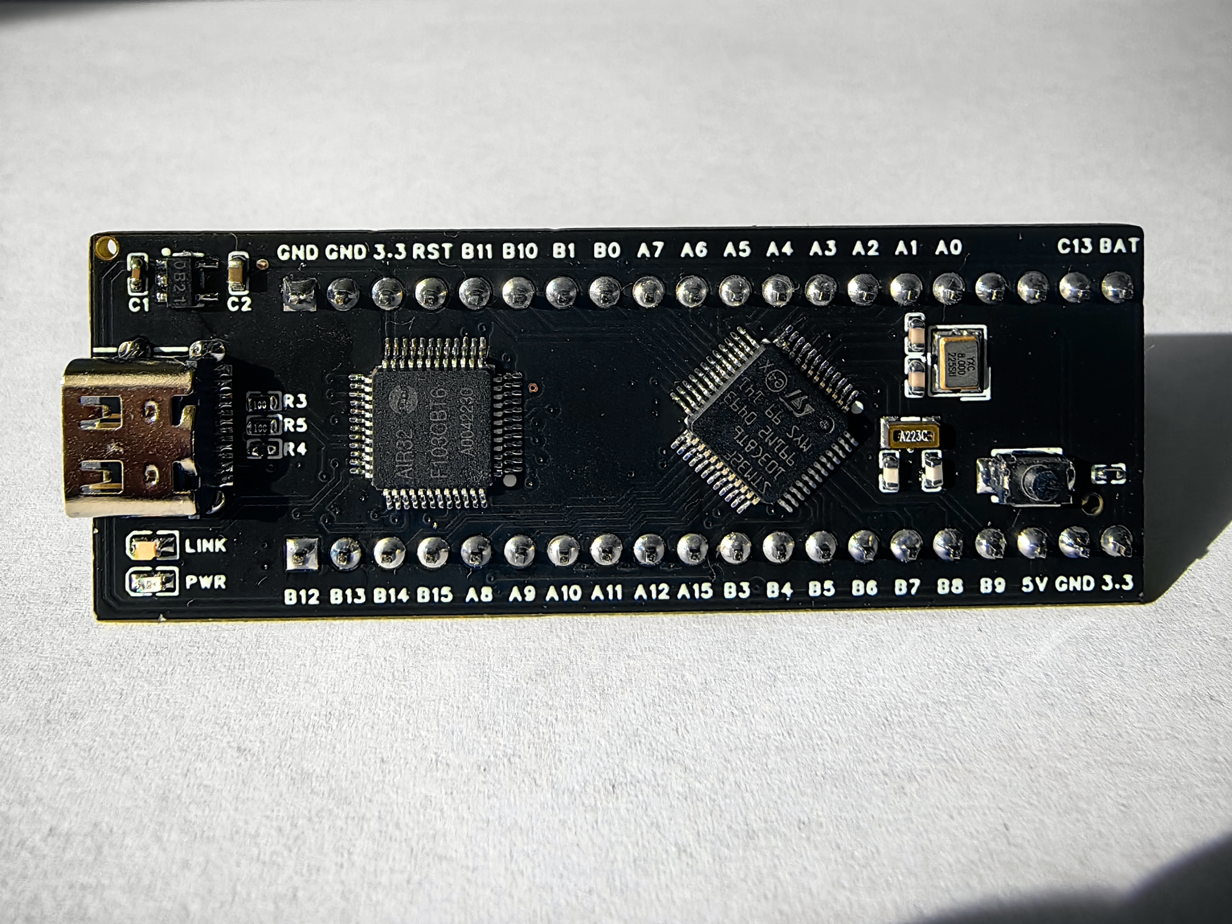 STM32F103开发板-板载stlink,———EEWorld参考设计中心