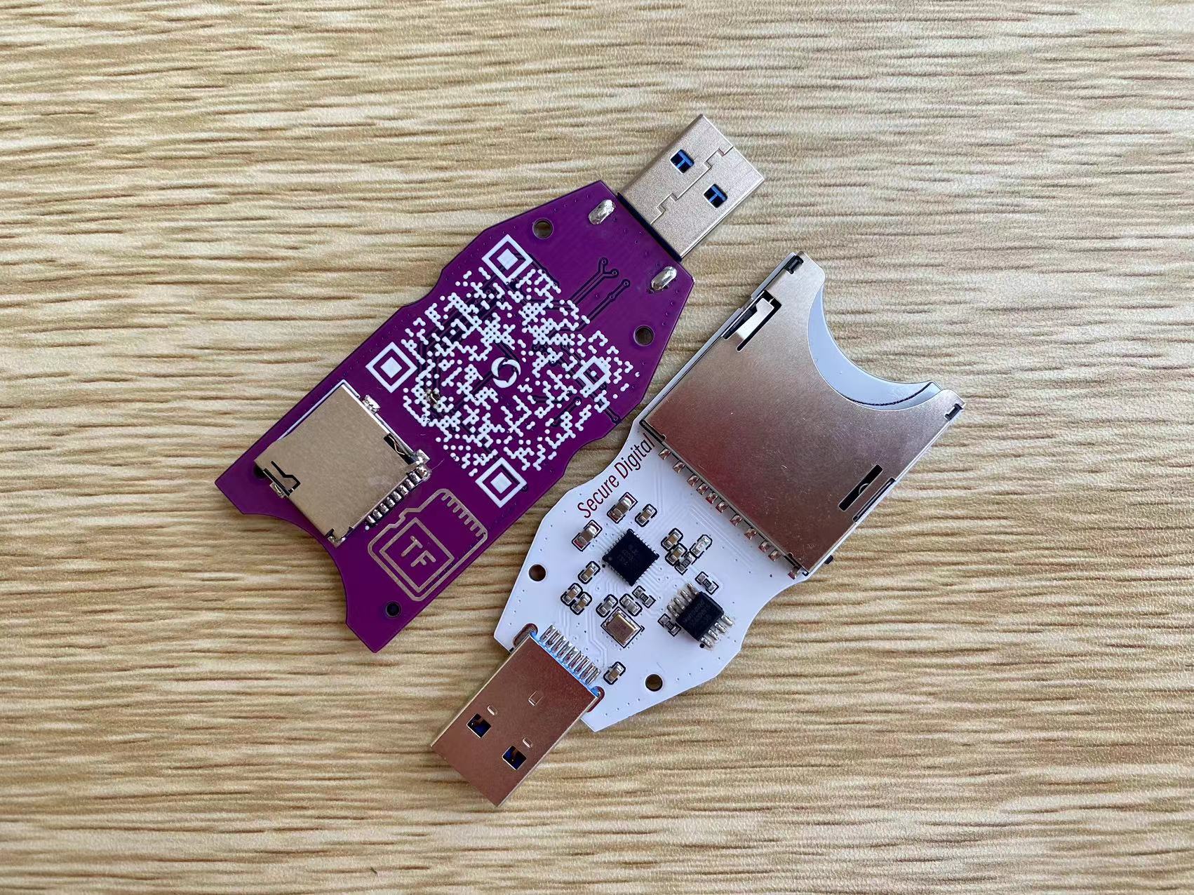 USB3.0读卡器，基于GL3224方案，设有SD卡与TF卡卡槽,———EEWorld参考设计中心